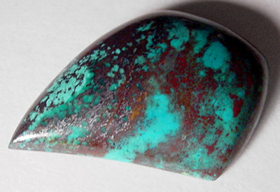 Silverhawk's designer gemstones. APACHE CHRYSOCOLLA designer cab ...