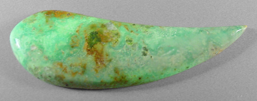 Gaspeite designer cab! Silverhawk's designer gemstones.