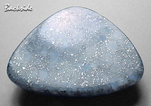Lazulite in quartzite designer cab! Silverhawk's designer gemstones.