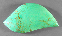 Gaspeite designer cab! Silverhawk's designer gemstones.
